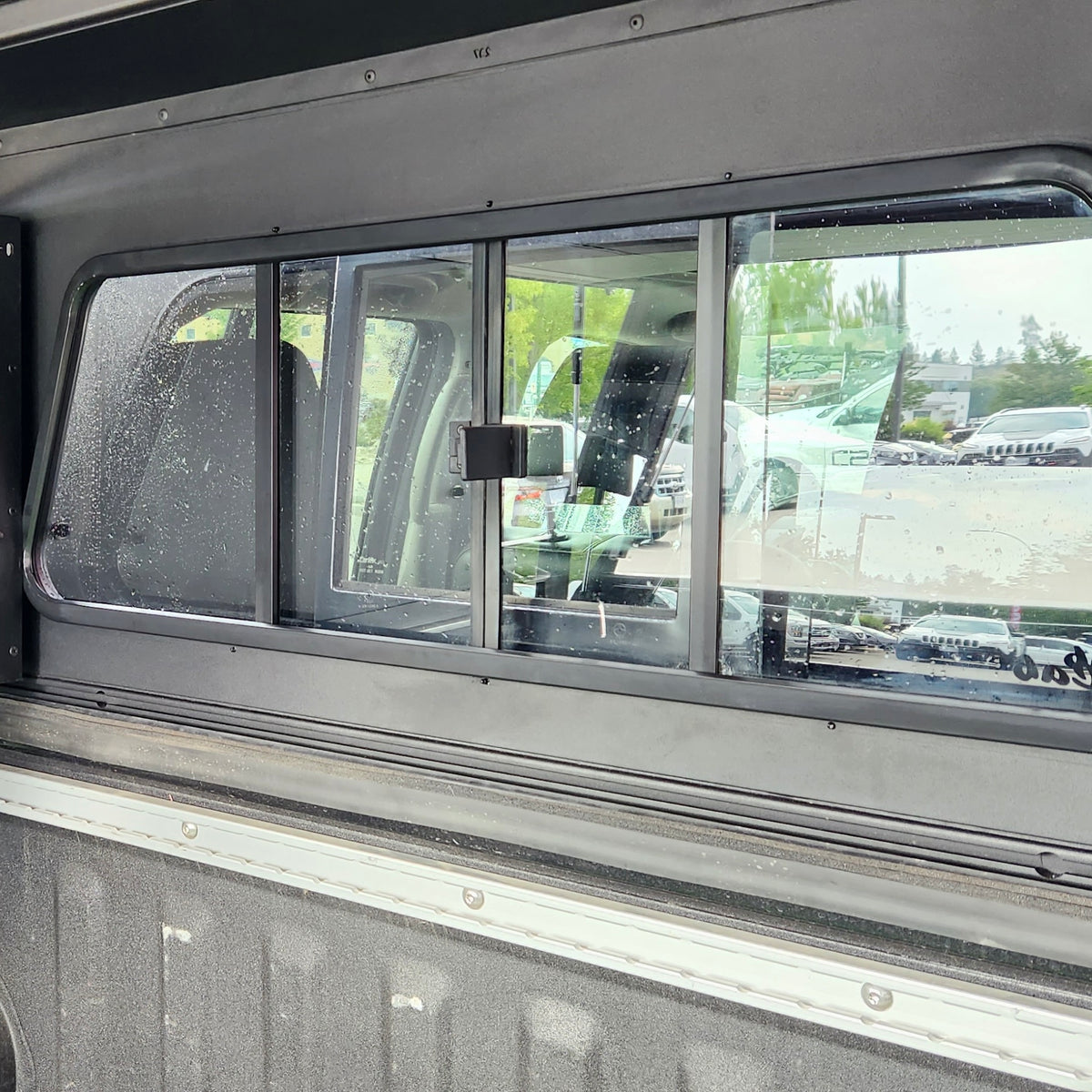 Alu-Cab Explorer Canopy Front Sliding Window