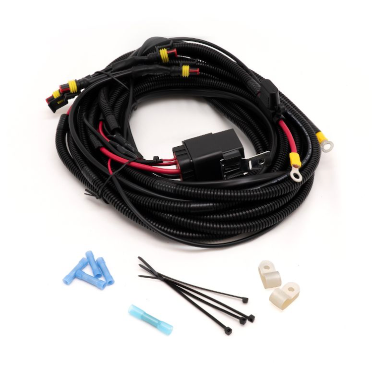 Four-Lamp Wiring Kit w/ Splice (2-Pin, Superseal, 12V) | Lazer Lamps
