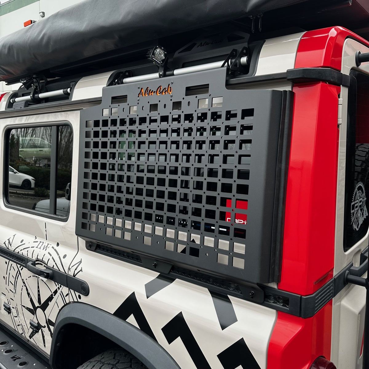 Alu-Cab MOLLE Plate for Ineos Grenadier | No-Drill Exterior Mount Panel