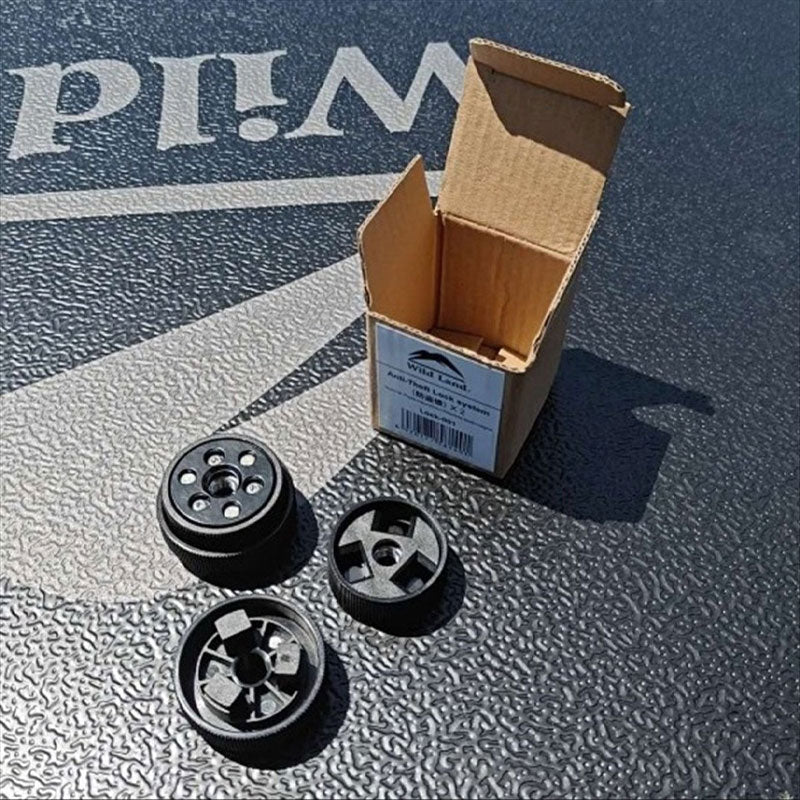 Roof Tent Anti-Theft Security Nuts Lock System