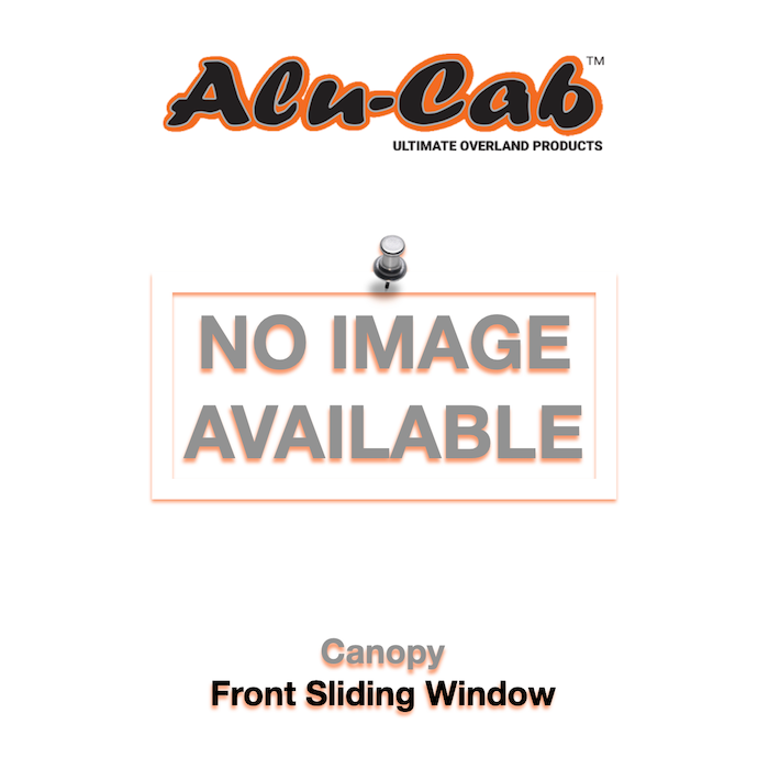 Alu-Cab Explorer Canopy Front Sliding Window
