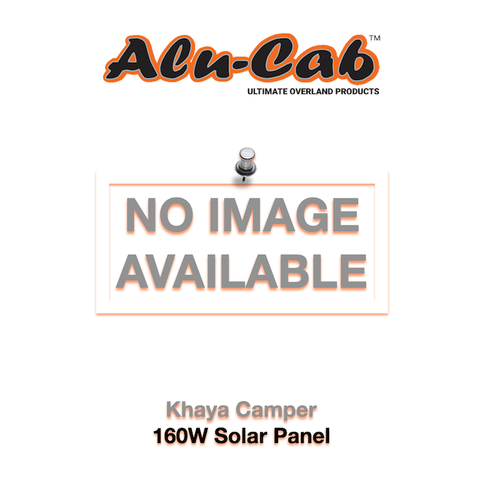 160W Solar Panel for Khaya | Alu-Cab